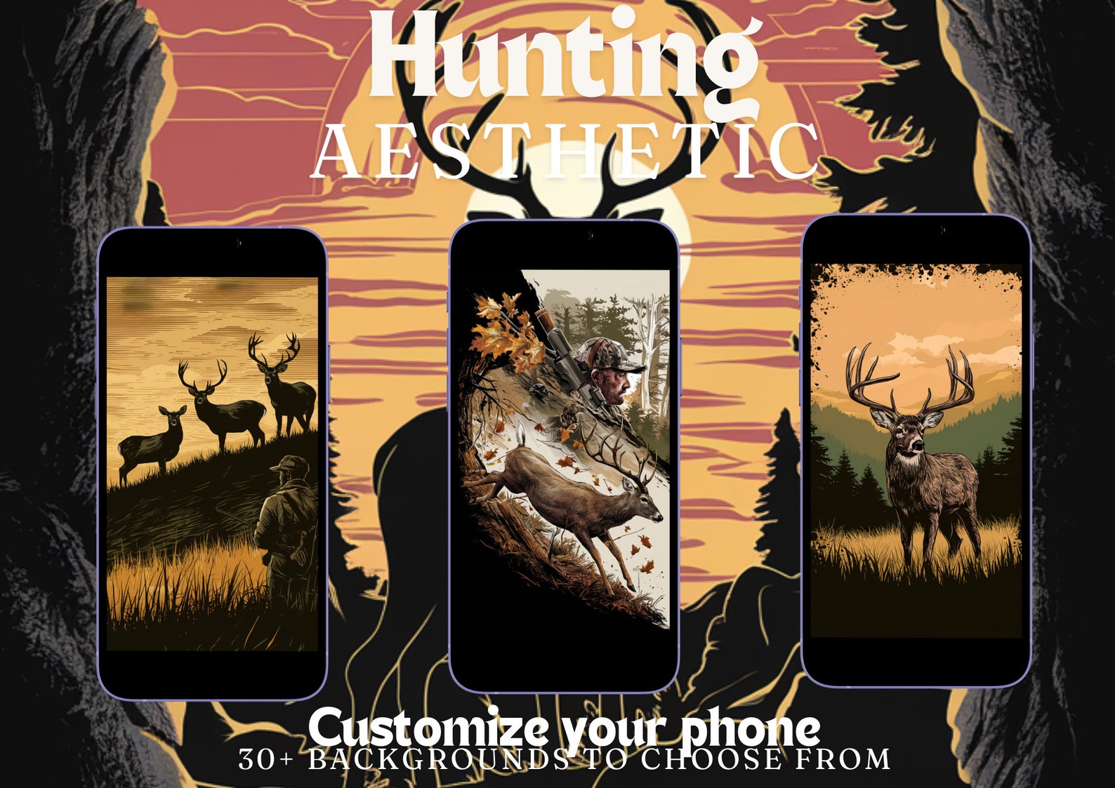 Hunting Phone Wallpapers, iPhone Lock Screen, Aesthetic Smartphone ...