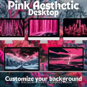 Computer Wallpapers, Computer Backgrounds, Pink Aesthetic, Laptop Pink ...