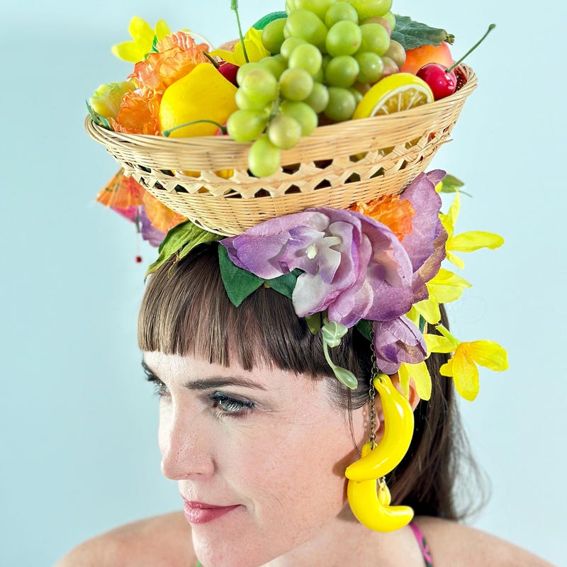 Fruit Basket Hat - Etsy