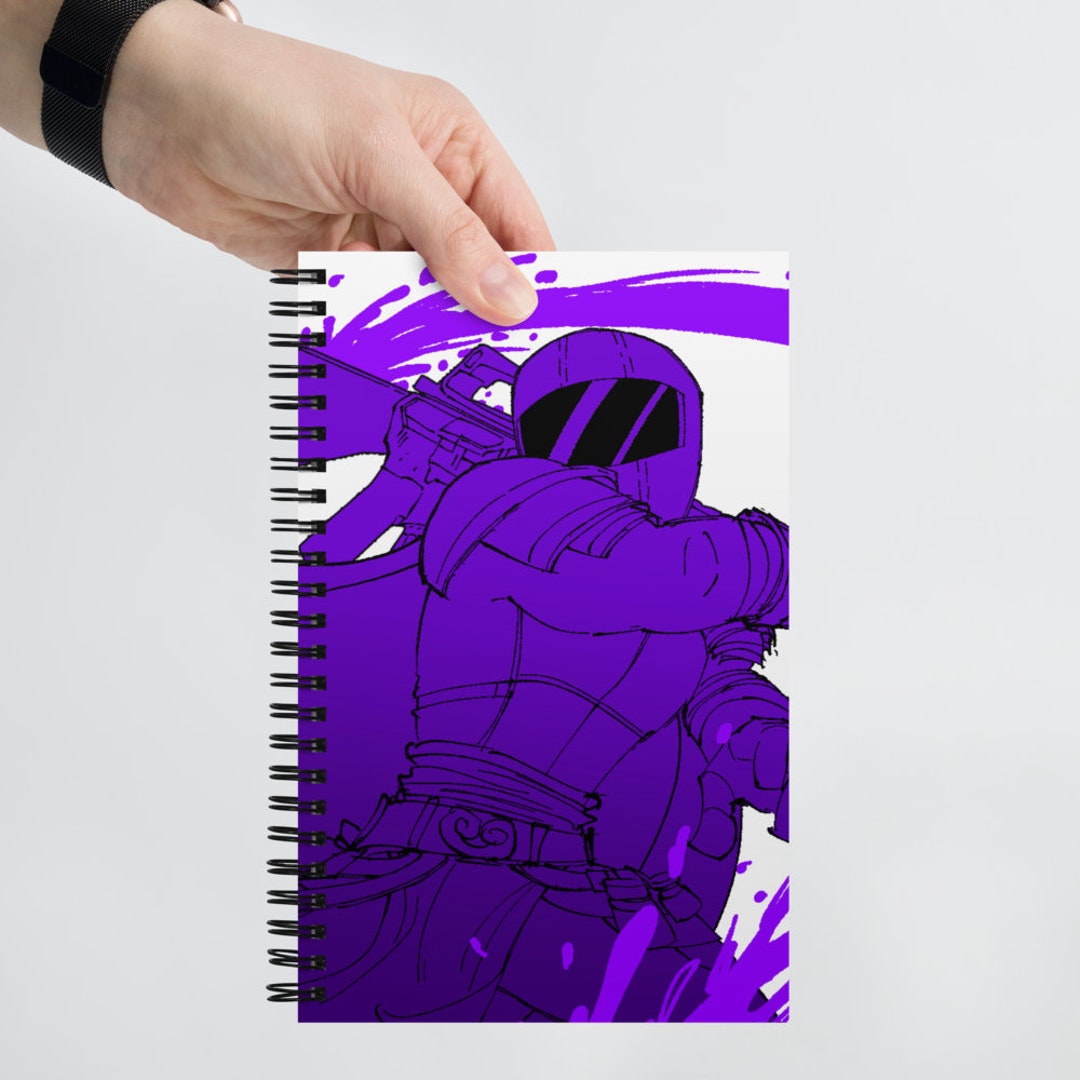 Sir Knight Spiral Notebook - Etsy