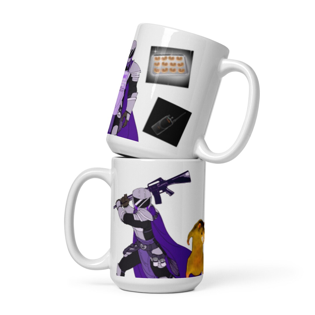 Sir Knight White Glossy Mug 11 Oz/ 15 Oz - Etsy