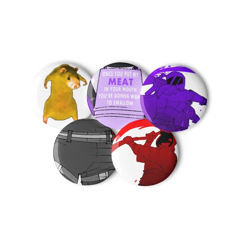 Monster X Mediator Pins - Etsy