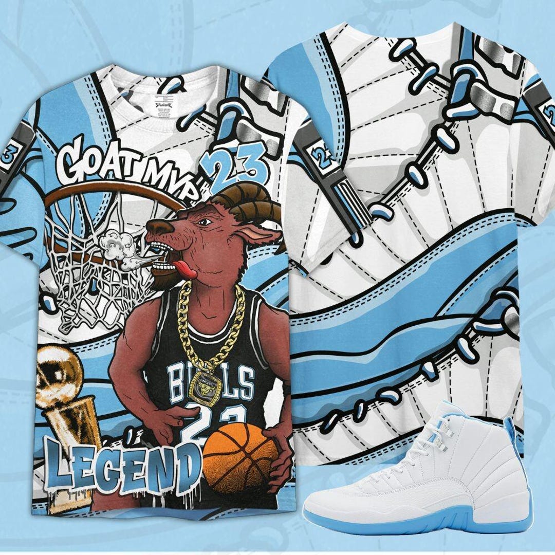 Goat Mvp Legend Aj Melo 12s Shirt, Bomber, Sweatshirt, Hoodie Legend ...