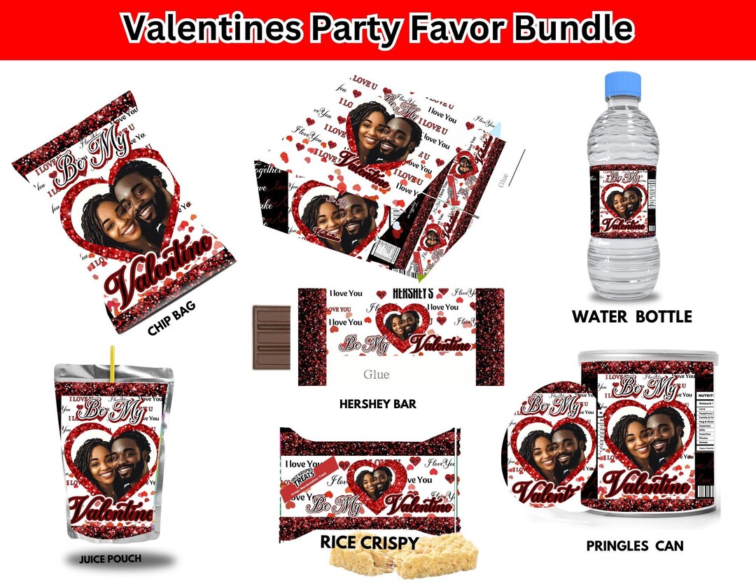 Valentines Party Favor Editable Bundle - Etsy
