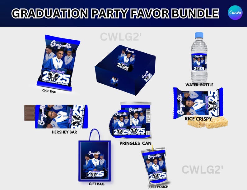 2025 Graduation Party Favor Bundle - Etsy