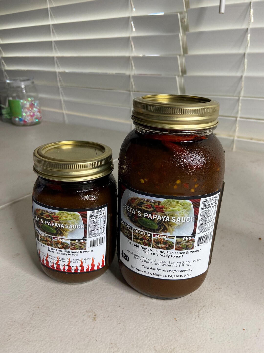 Spicey Papaya Sauce Laos Thai Hmong Food Mix - Etsy