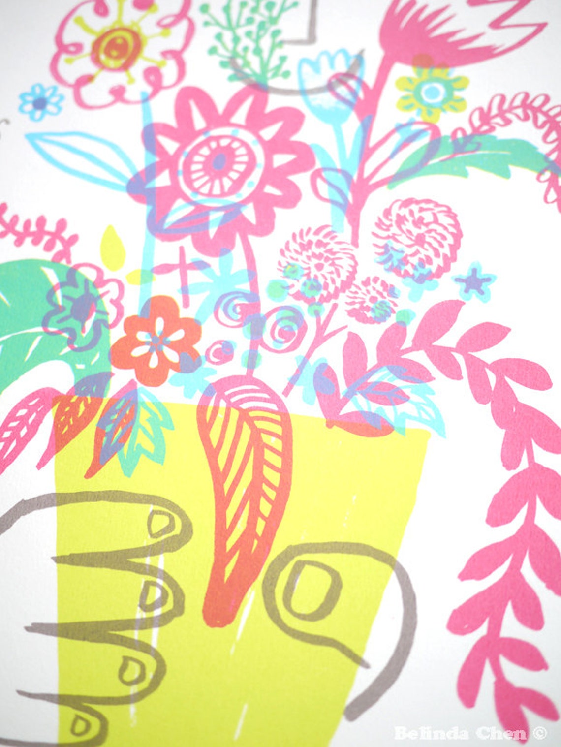 A Smiley Bunch B3 Original Limited Edition Silk Screen Print - Etsy