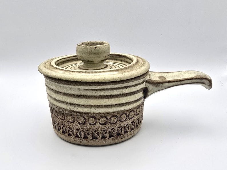 Vintage Broadstairs Studio Pottery Soup Bowl With Lid - Dianne Sanders ...