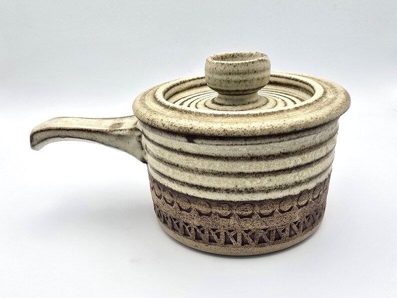 Vintage Broadstairs Studio Pottery Soup Bowl With Lid - Dianne Sanders ...