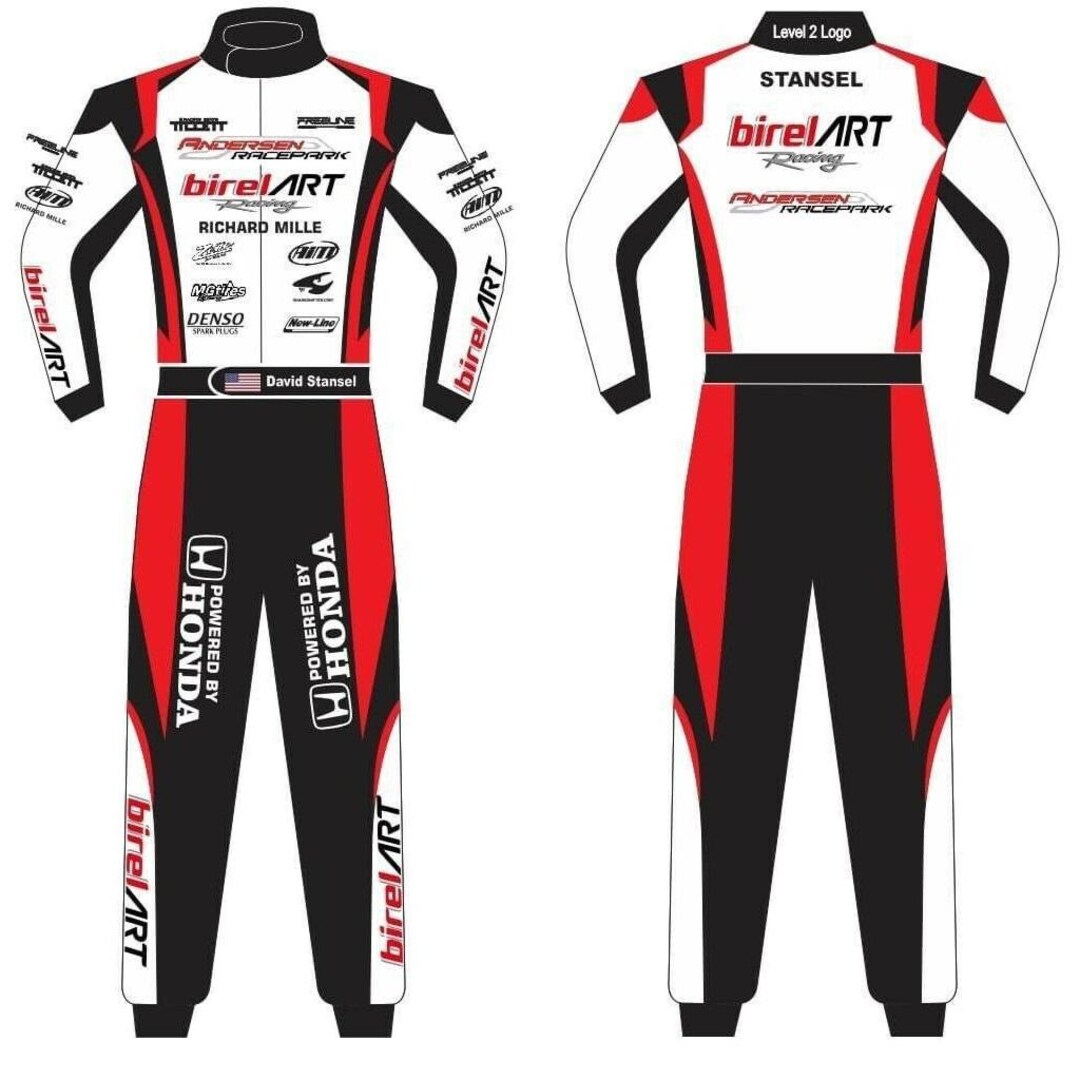 Custom-made Go Kart Racing Suit CIK FIA Level2 Approved All Sizes With Option to Add Own Logos ...