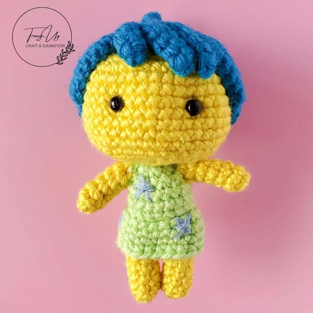 Joy Crochet Pattern, Crochet Joy Pattern,joy Amigurumi Doll,detailed ...