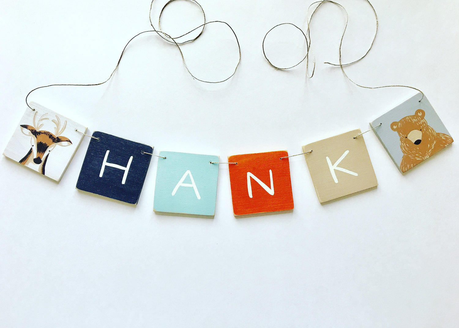 Name Banner Custom name banner wooden name banner create a | Etsy