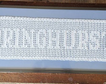 Custom Handmade Crocheted Name Doilies - Gift - Name Doily ...