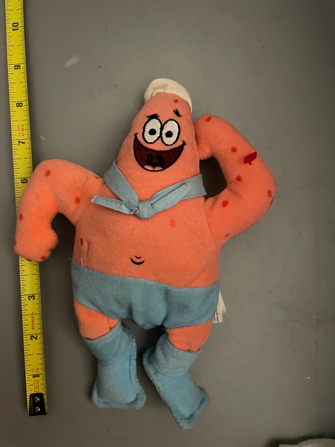 TY Patrick Barnacleboy 2006 Viacom Beanie Plush Toy Animal Spongebob 8 ...