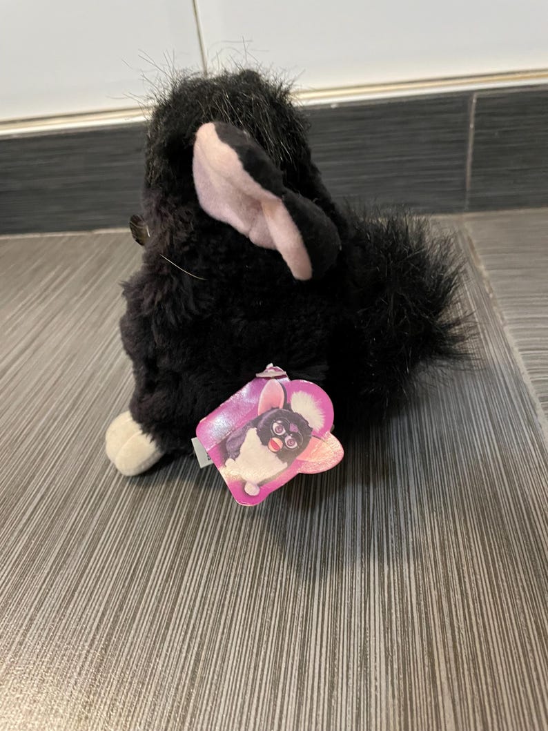 Rare! Hazel Eyes Vintage 1998 Furby Witches Cat Black With Tag Working ...