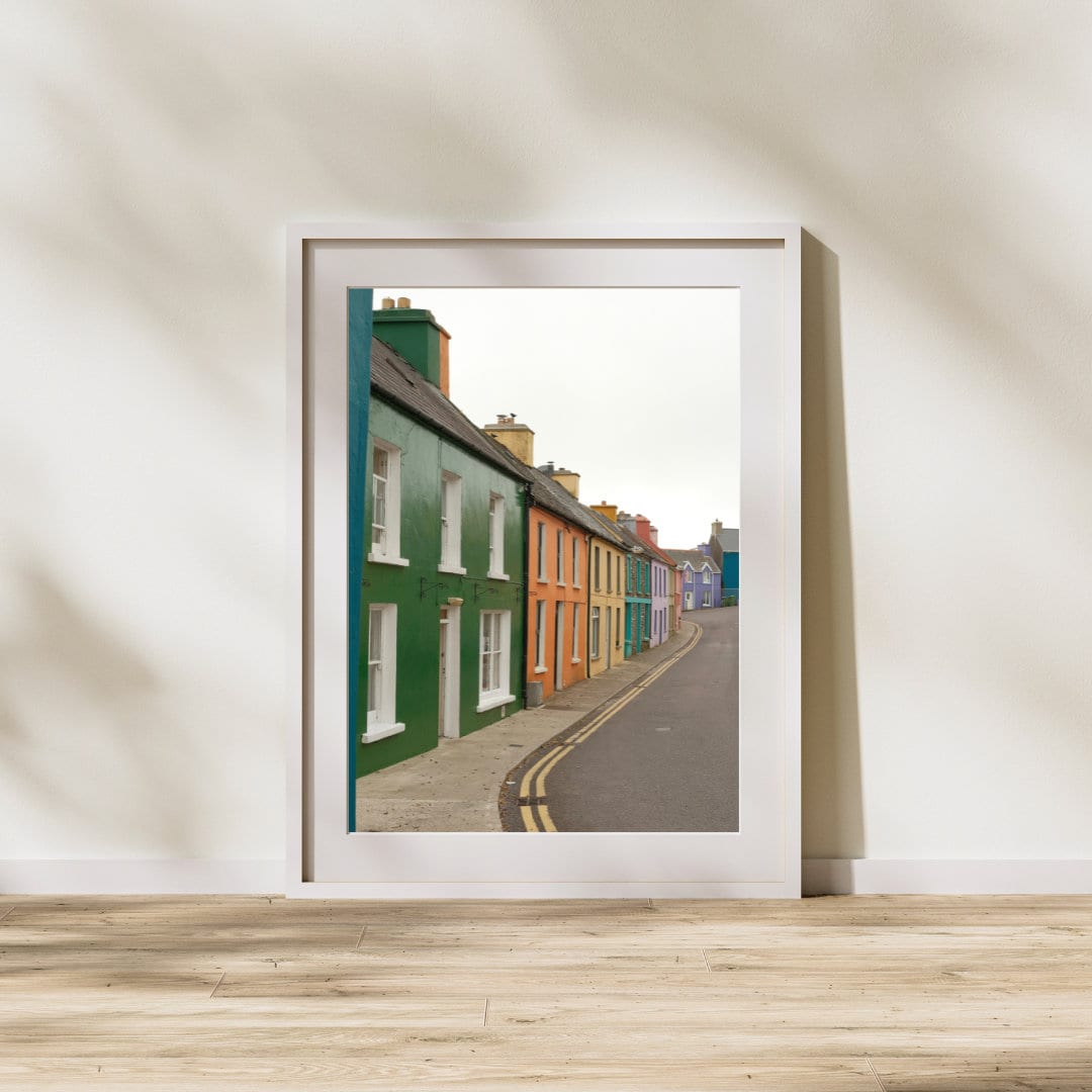 Eyeries Village, Ireland, Photo Digital Download Print, Colorful ...