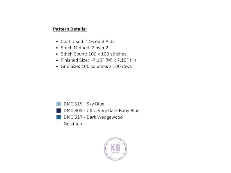 Ravenclaw Cross Stitch Pattern PDF | Hogwarts House Crest | Beginner ...