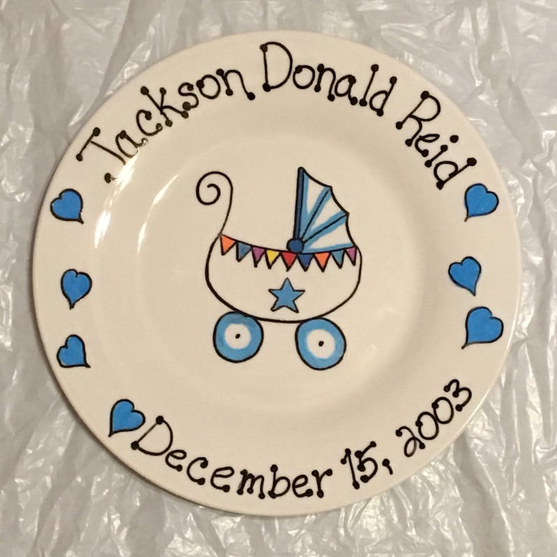 Birth Plates - Etsy