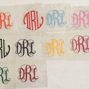 Monogrammed Faux Leather Earrings Monogram Earrings Monogram Jewelry ...