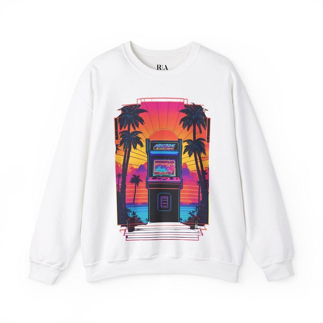 Arcade Oasis Sweatshirt - Etsy
