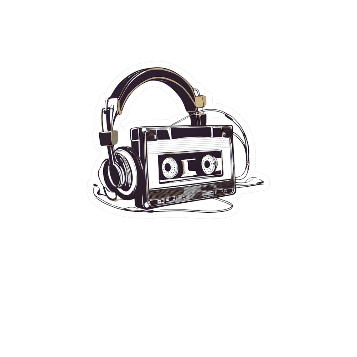 Music in the 80's Vinyl Decal - Etsy