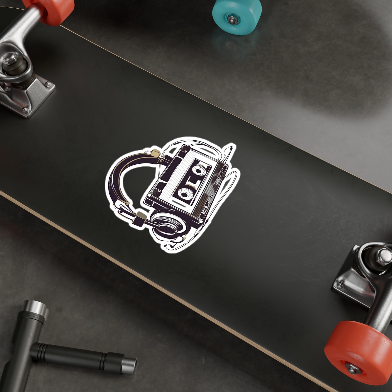 Music in the 80's Vinyl Decal - Etsy