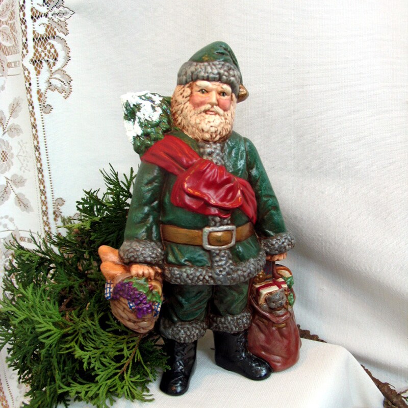 Antique Santa - Etsy