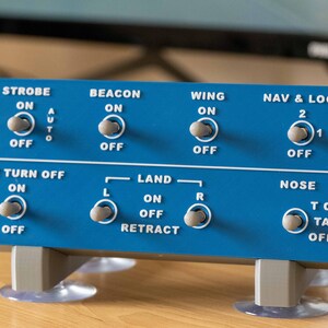 A320 External Lights Panel - Etsy