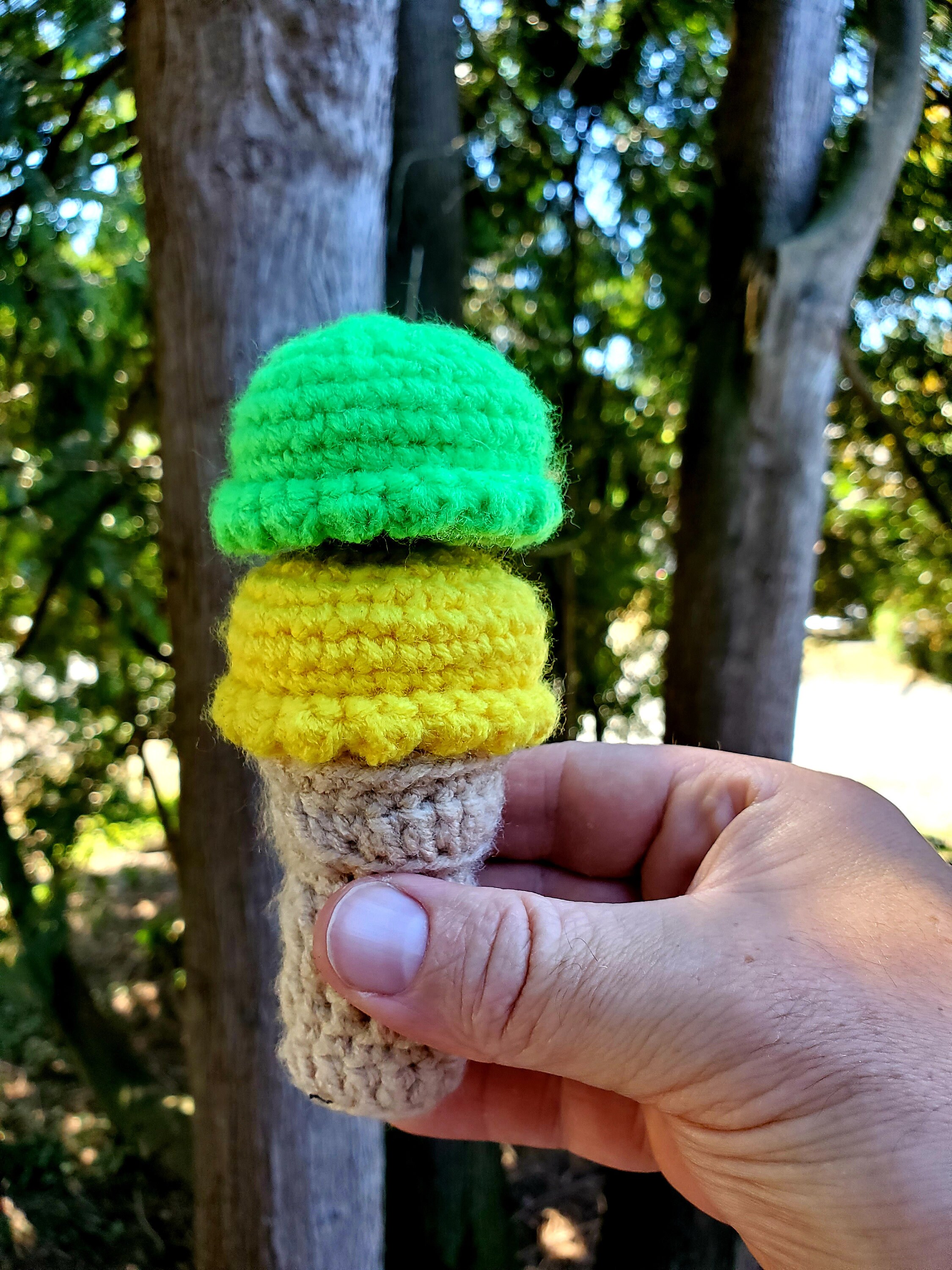 DIGITAL Ice Cream Shop Crochet Pattern, Kids Toy, Crochet Ice Cream ...