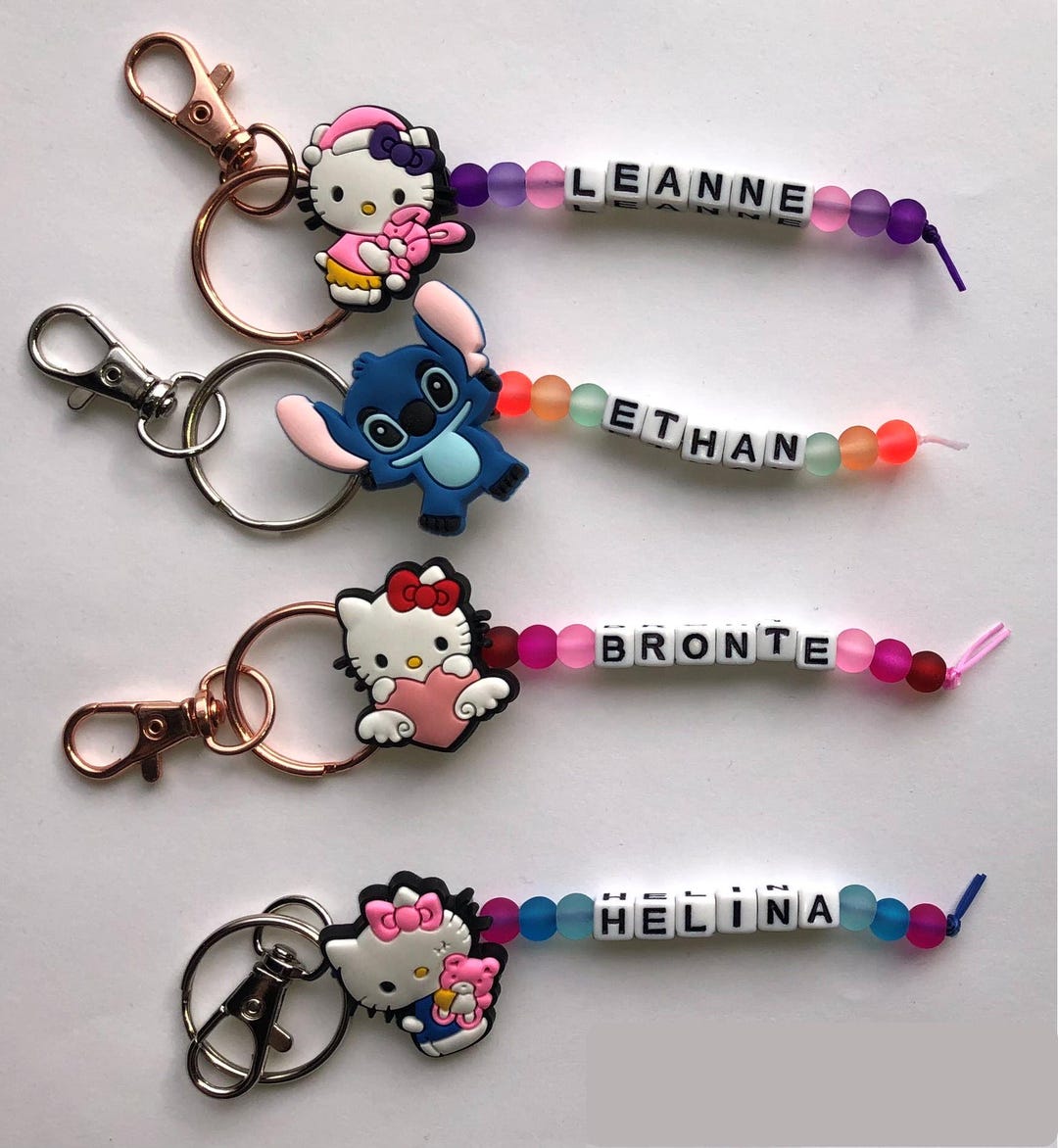 Personalised Bag Charm | Personalised Name Tag | Bag Tag | Name Tag ...