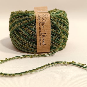 Upcycled Olive Green Yarn Bundle: Multistrand Melange, 300g - Etsy