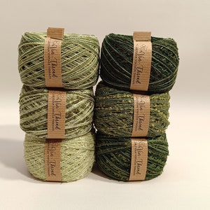 Upcycled Olive Green Yarn Bundle: Multistrand Melange, 300g - Etsy