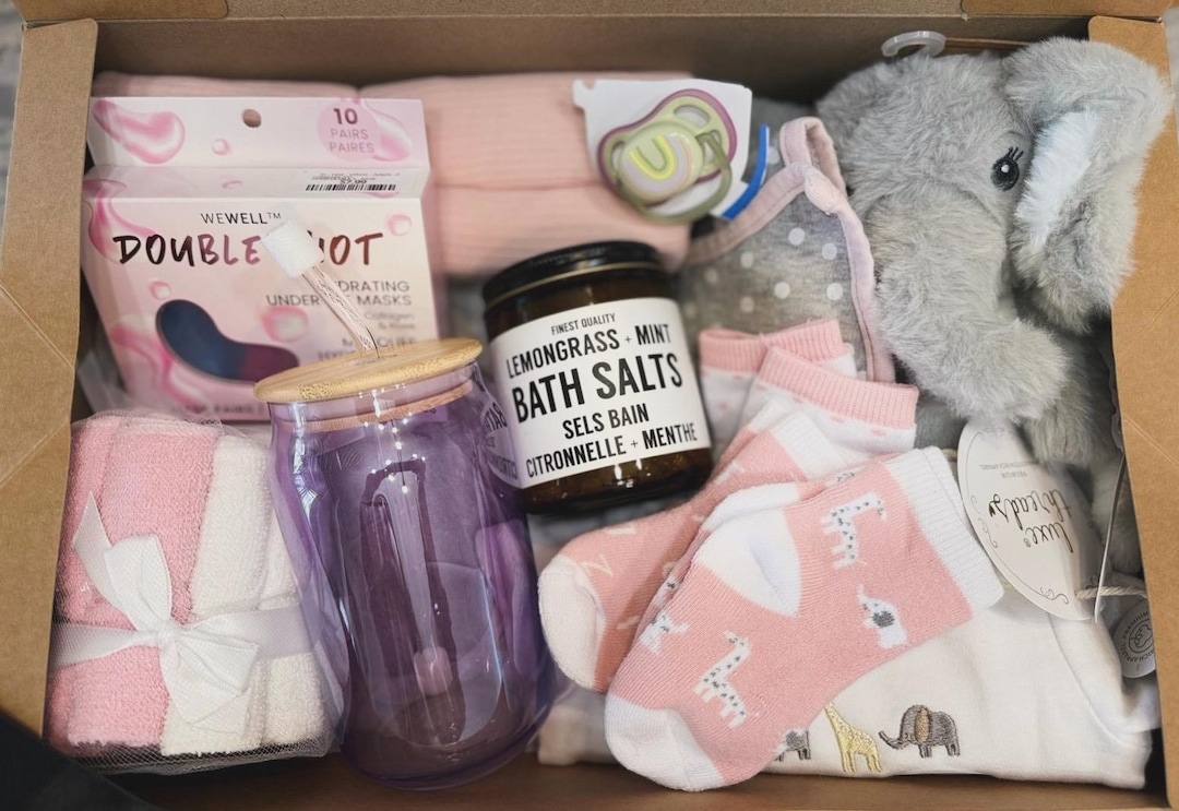 Newborn Baby Bundle Box - Pregnancy Gift - Baby Shower Gift - Birth ...