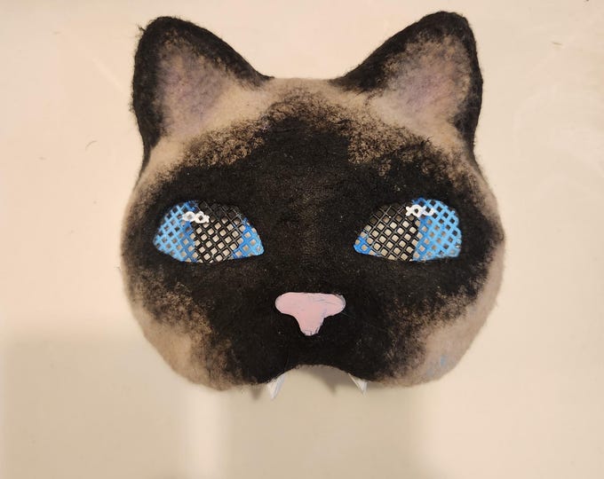 Siamese Cat Mask - Etsy