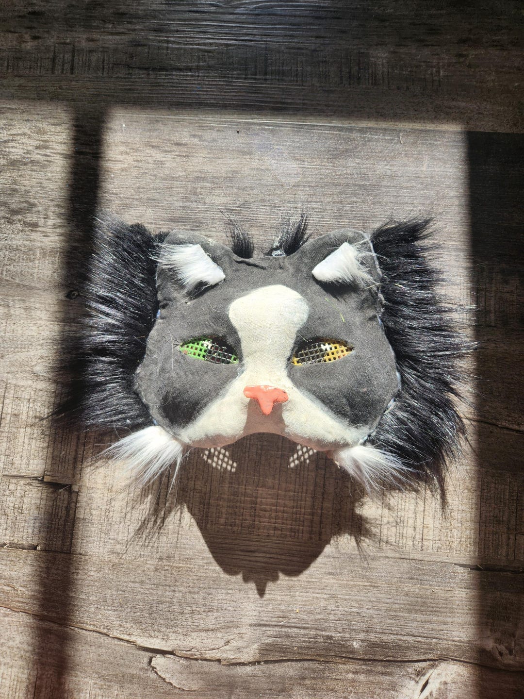 Tuxedo Cat Mask - Etsy