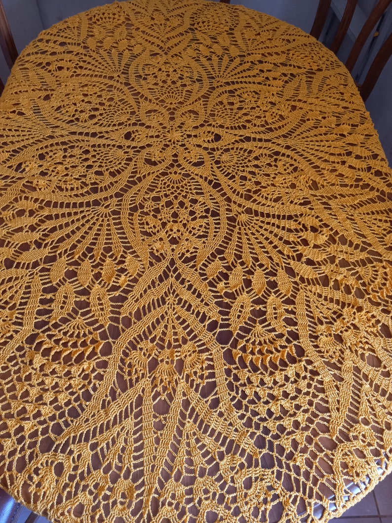 GRAND LACE TABLECLOTH - Etsy