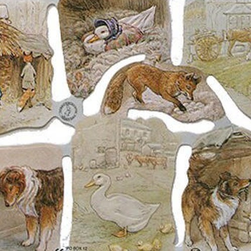 Vintage England Paper Scraps Vintage Beatrix Potter - Etsy