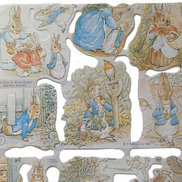 Beatrix Potter Cards - Etsy