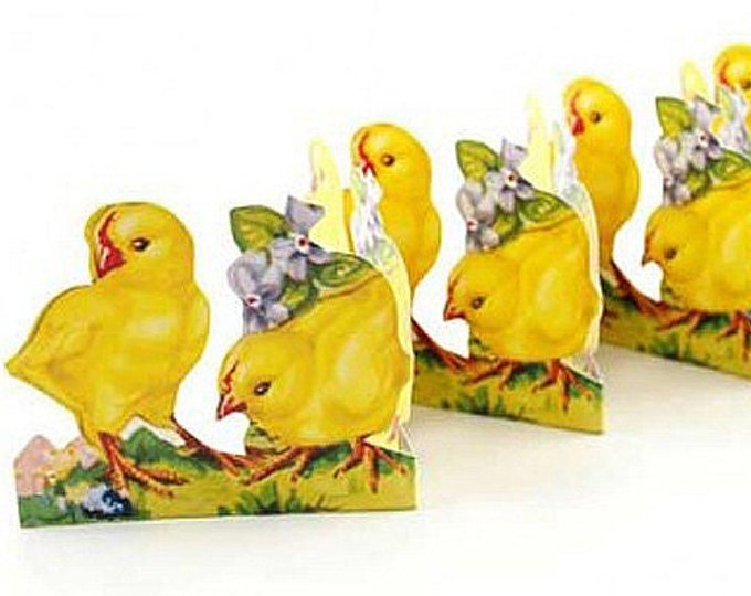 Fold Out Sweden Paper Running Frieze Lithograph Die Cut Easter - Etsy