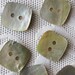 10 Rounded Square Shaped Shell Buttons Mother of Pearl Button 5/8 Y - Etsy