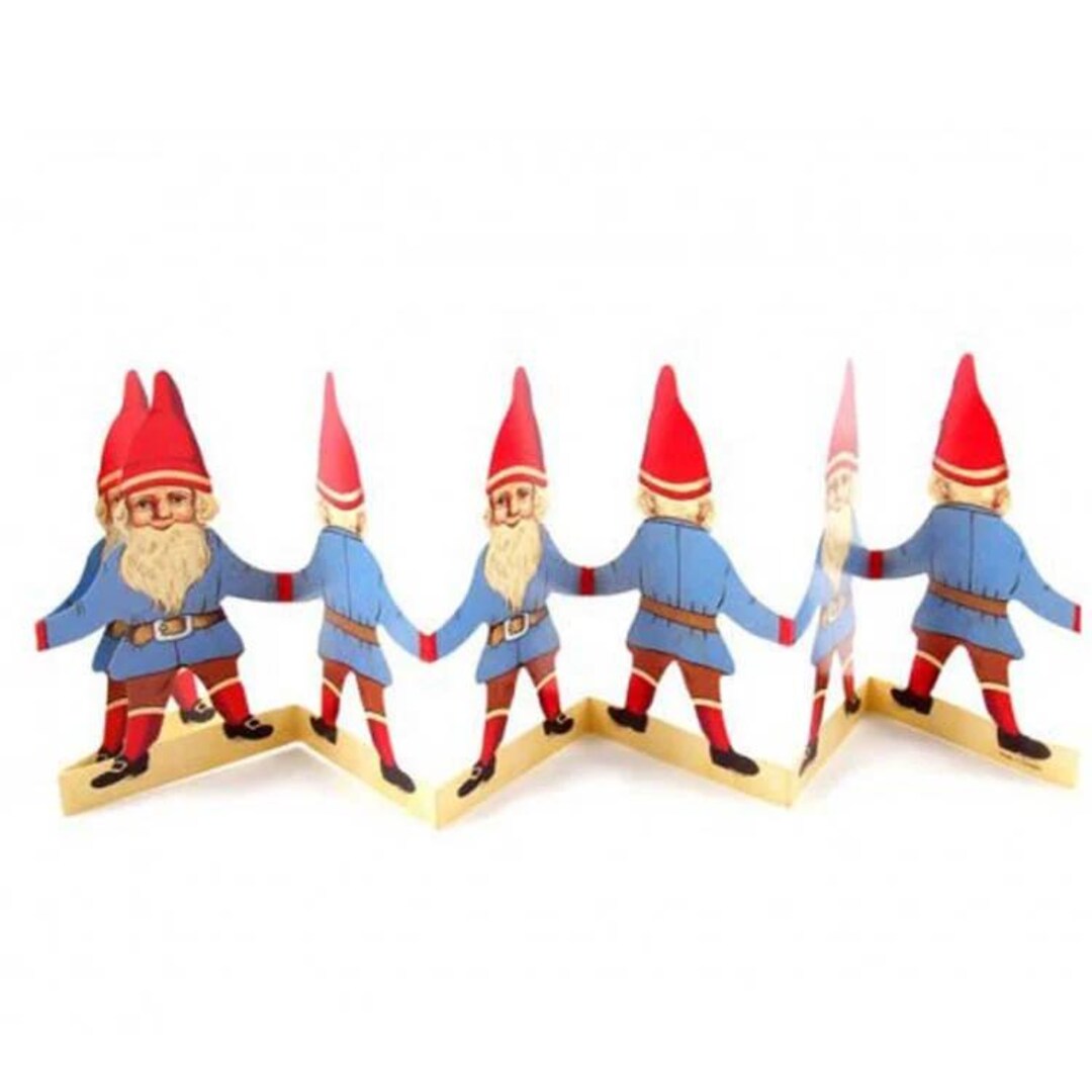 From Sweden Fold Out Swedish Paper Running Frieze Die Cut Christmas ...