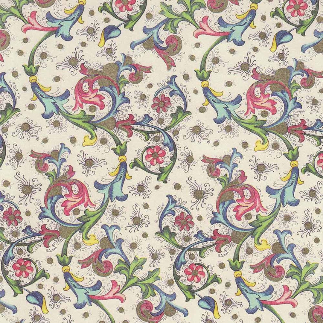2 Sheets Italy Authentic Florentine Paper Traditional Print - Etsy