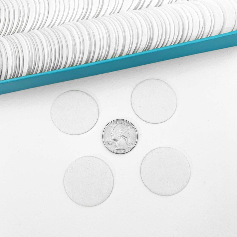 10 Czech White Paperboard Round Bases for Crafting 32mm (1-1/4") BASE ...