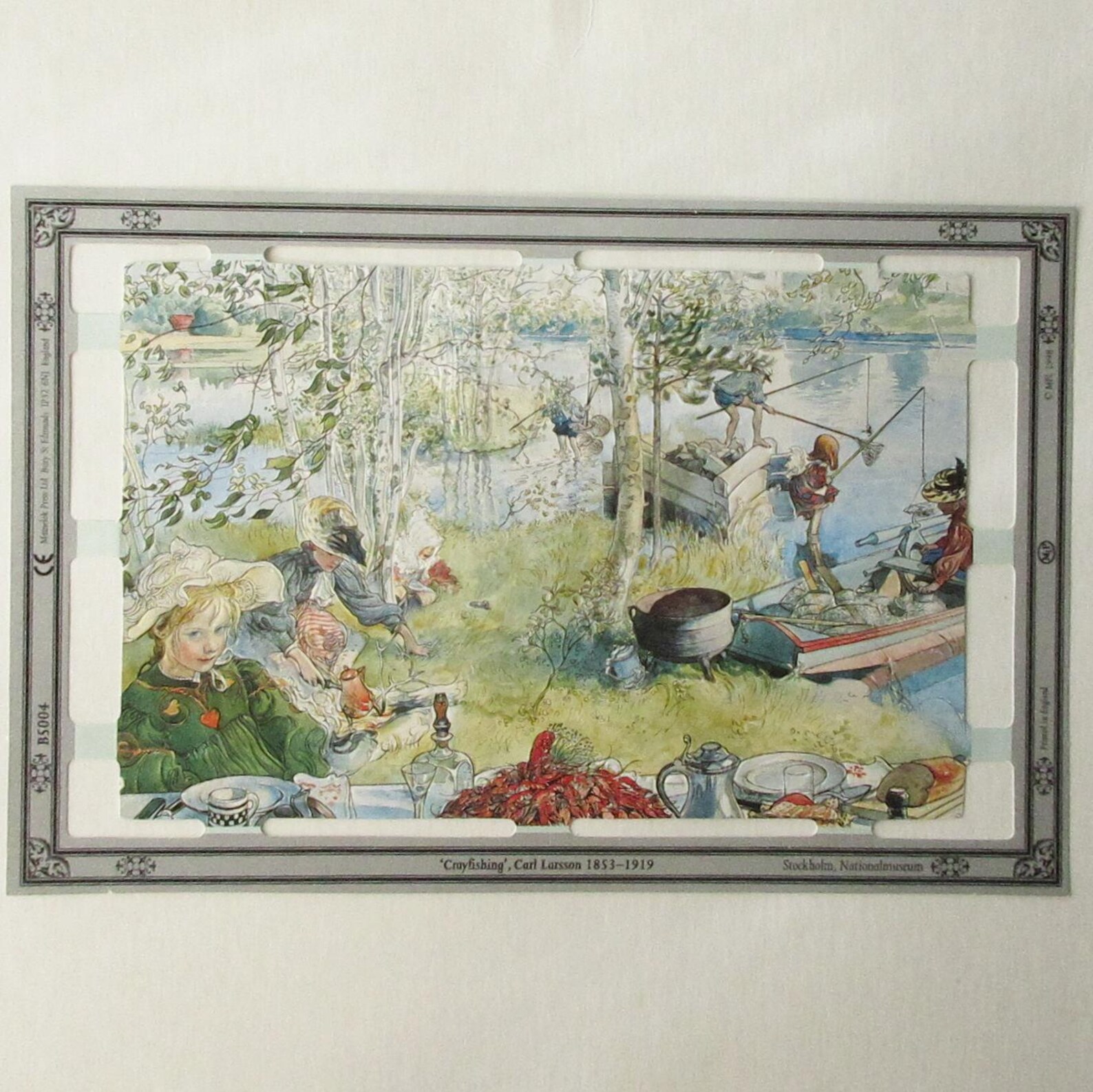 From England Vintage Paper Die Cut Scraps Sweden Carl Larsson ...