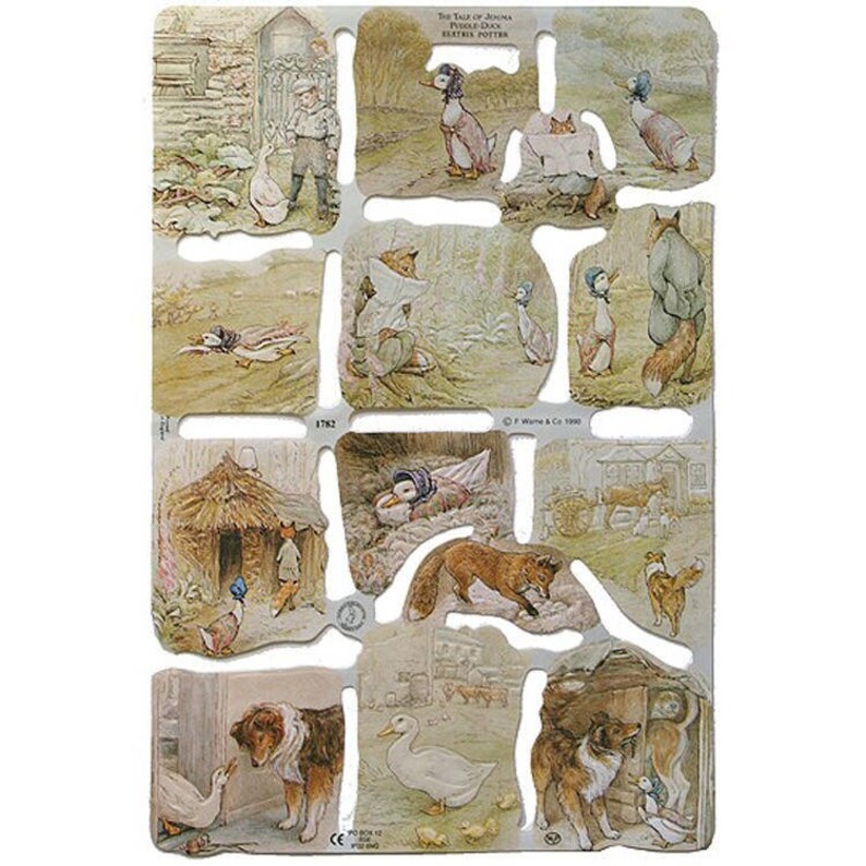 Vintage England Paper Scraps Vintage Beatrix Potter | Etsy