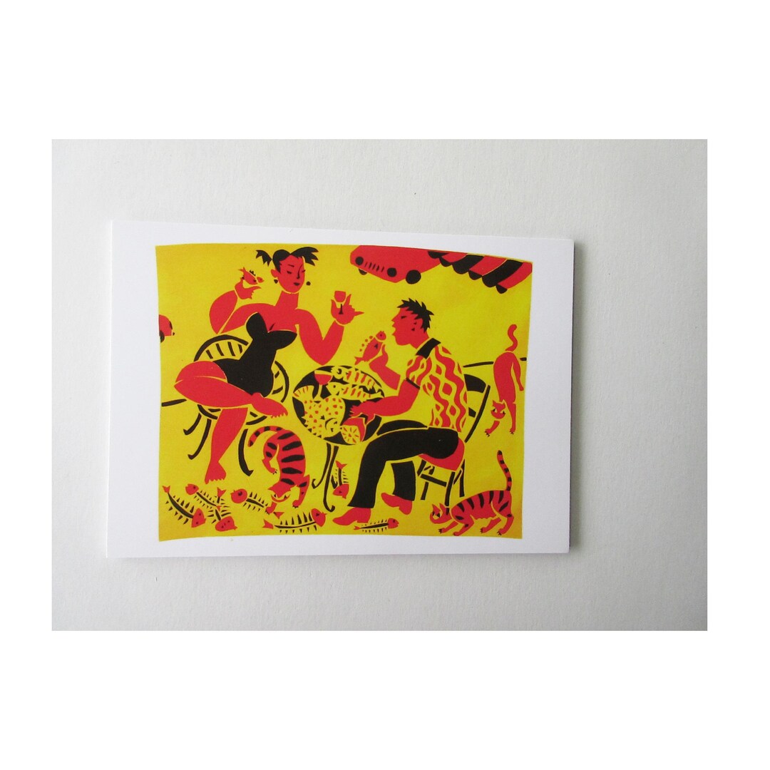 7 Holland Dutch Calypso Dancers Postcards Seven Matching Cards ...