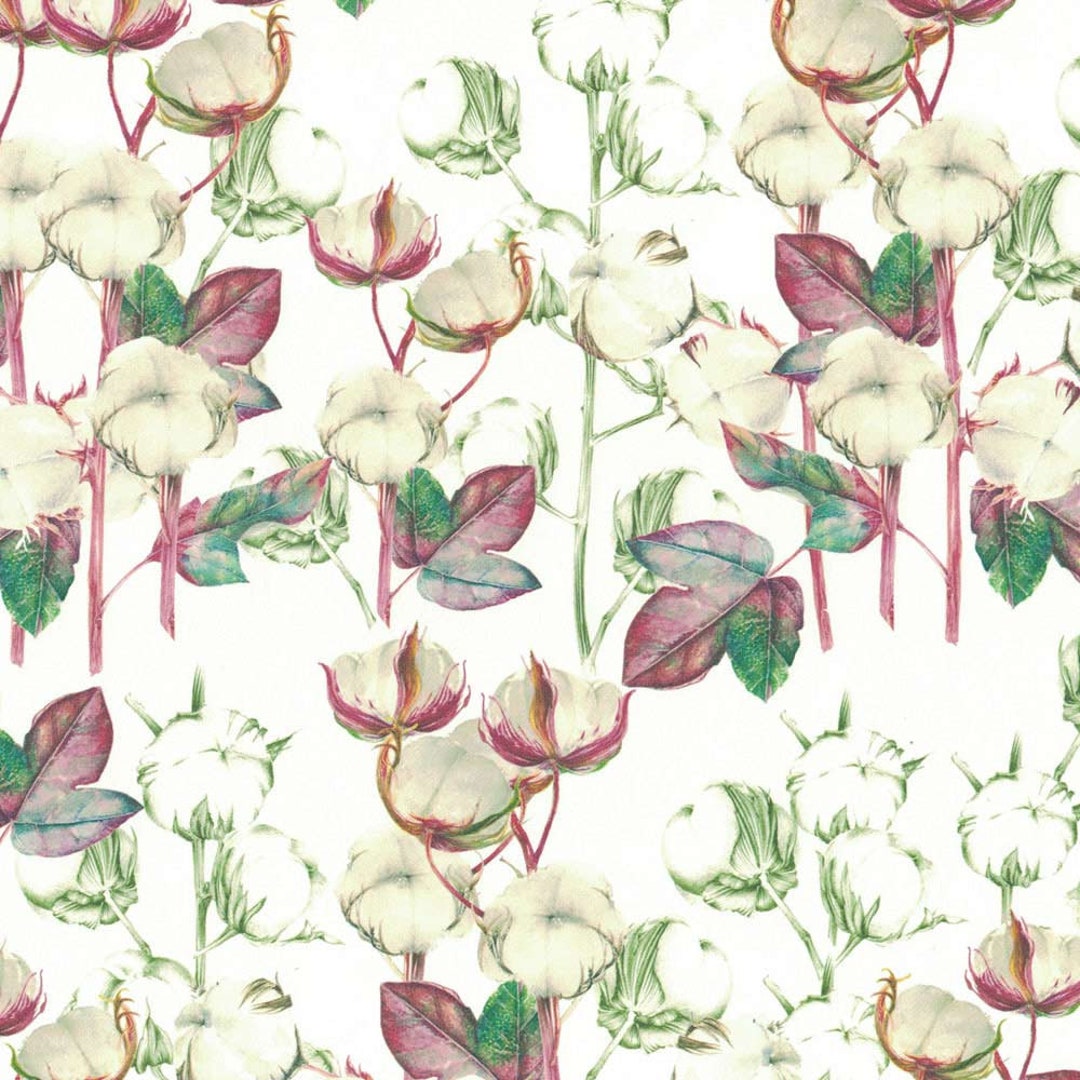 2 Sheets Cotton Boles Italian Paper ~ Tassotti Italy IPT775 X2 - Etsy