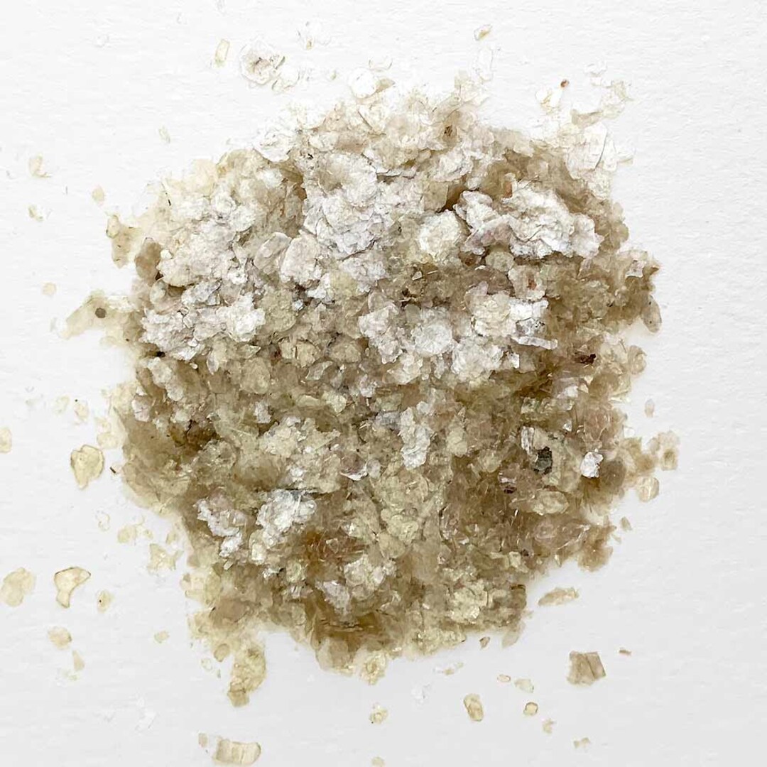 Champagne Natural Mica Flakes for Craft Projects Small Flake 2 Oz. MC06 ...