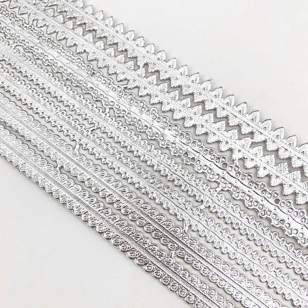 Silver Lace Trim - Etsy