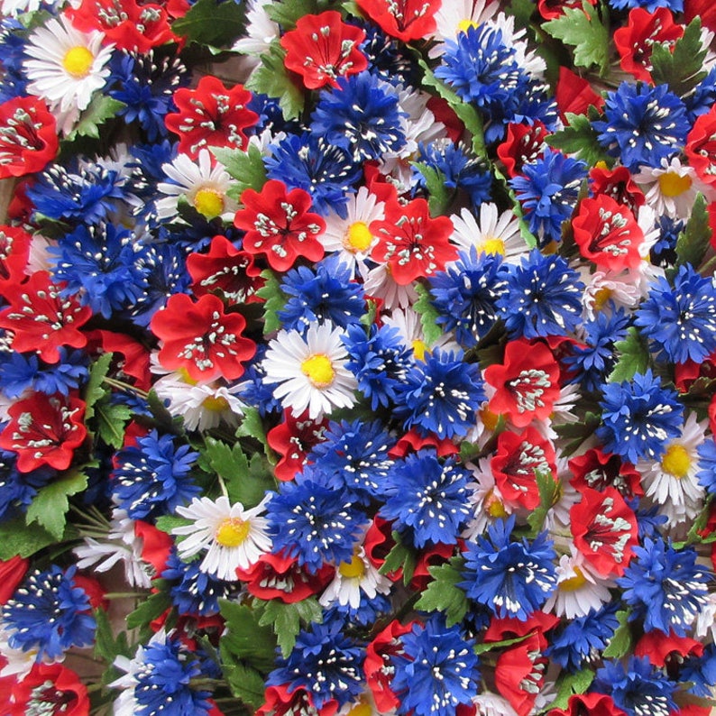 East Germany Vintage Flowers Mixed Bundle of Bavarian Millinery ...